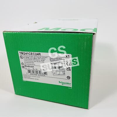 SCHNEIDER TM241CEC24R MODICON M241, 24 IO, RELAY, ETHERNET CAN MASTER – GSSurplus Inc.