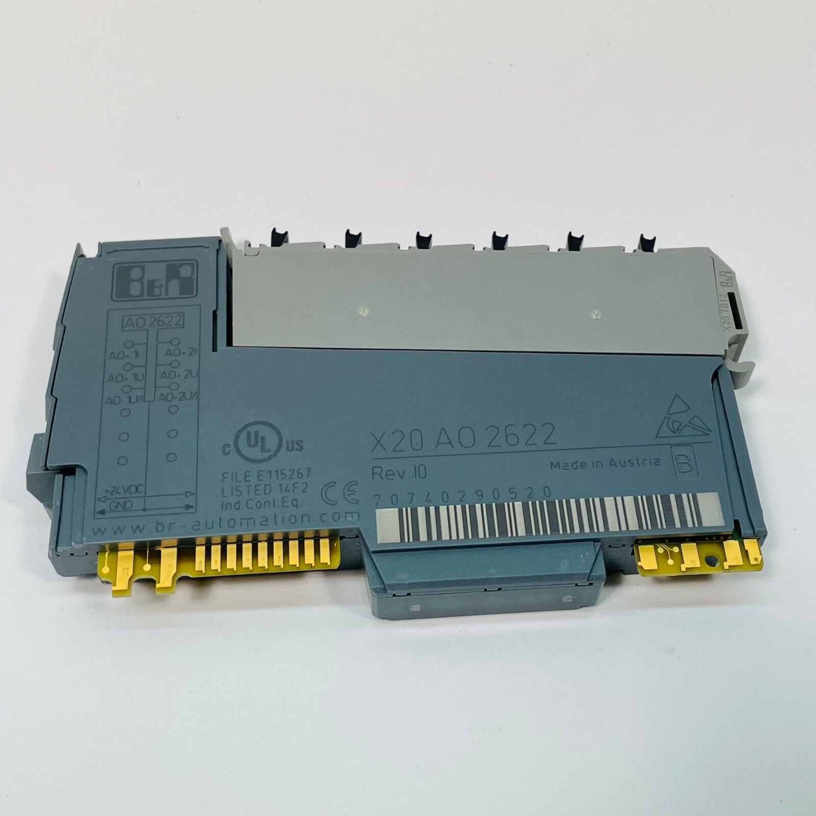 B&R X20AO2622 | X20 AO 2622 Analog Output Module – GSSurplus Inc.