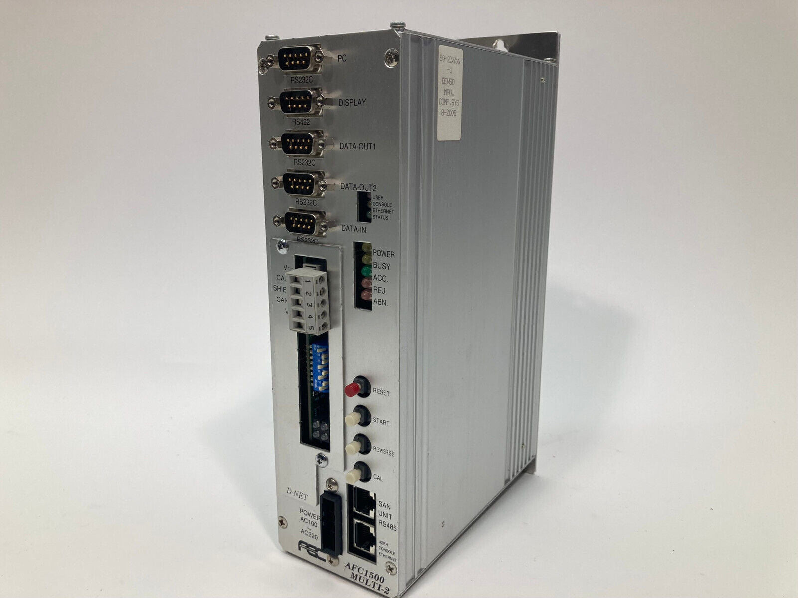 FEC 1500MULT2-9 CONTROLLER, AFC-1500-MULTI-2 – GSSurplus Inc.