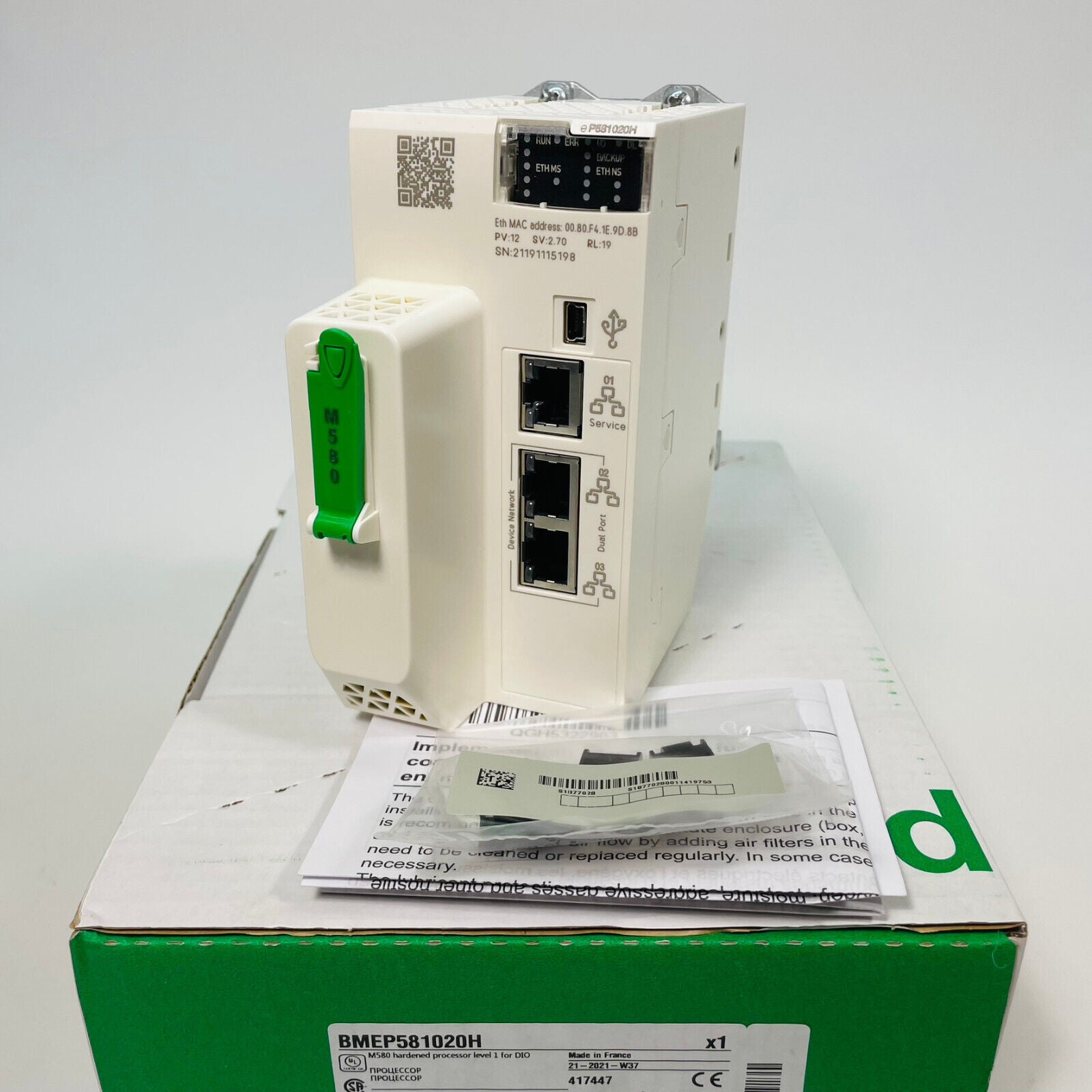 Schneider BMEP581020H Modicon Processor BMEP581020 H – GSSurplus Inc.