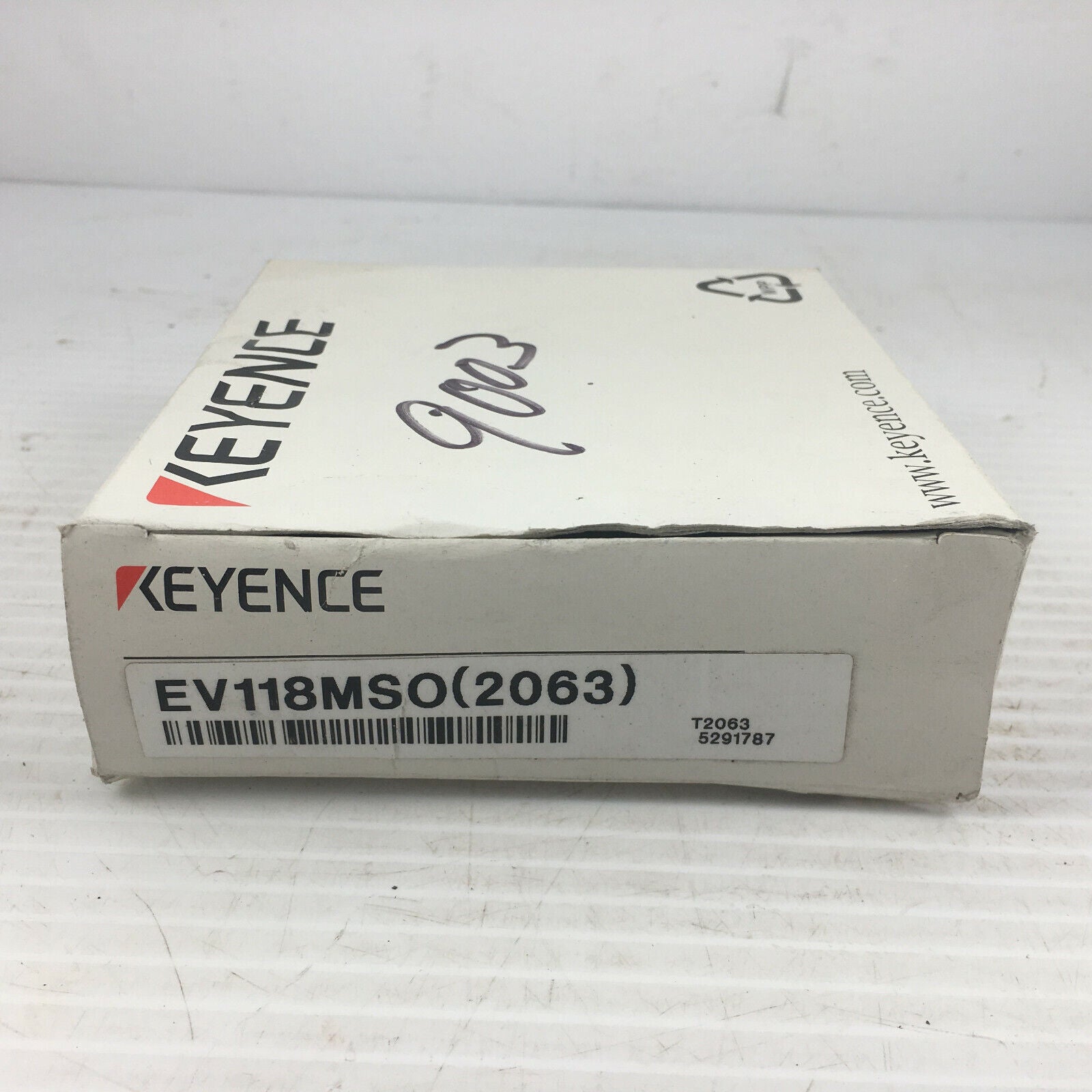KEYENCE EV-118MSO (2063) AMPLIFIER PROXIMITY SENSOR EV-118M – GSSurplus ...