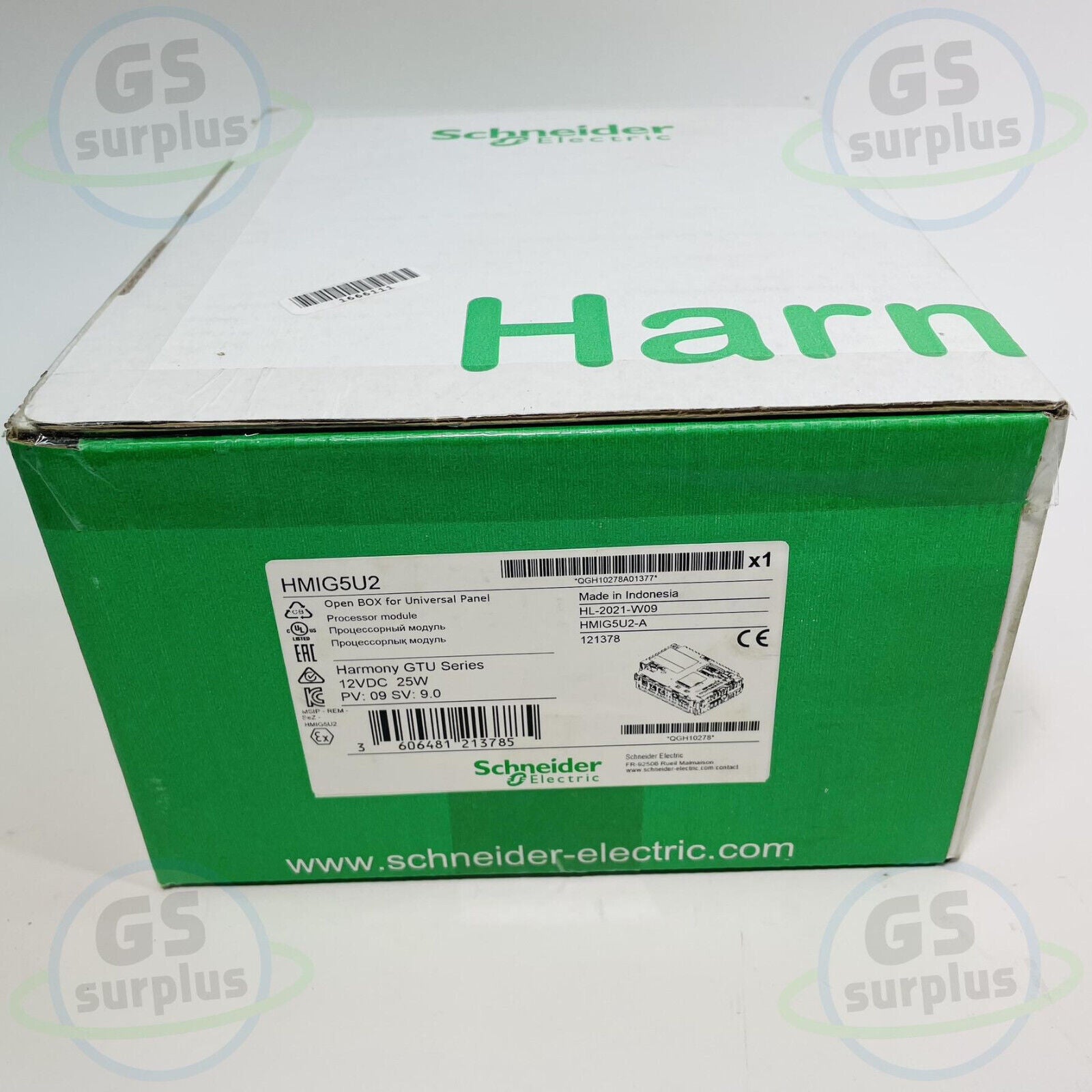 HMIG5U2 Schneider Electric Magelis Base Unit, Harmony GTU – GSSurplus Inc.