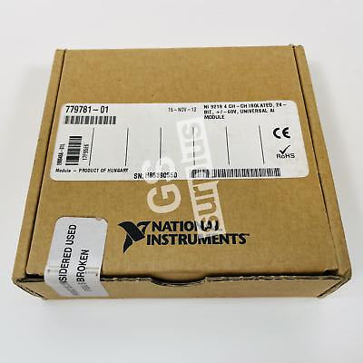 NATIONAL INSTRUMENTS NI-9219 Universal Analog Input Module – GSSurplus Inc.