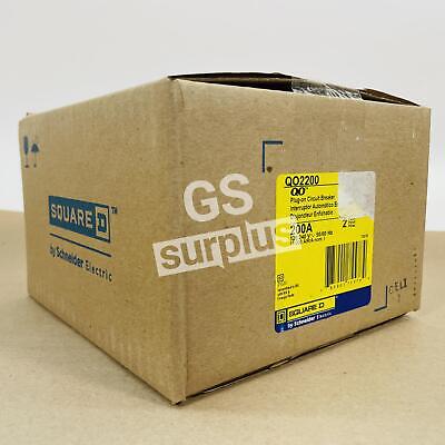 SQUARE D QO2200 , 200A 120/240VAC 10kA plug in Circuit Breaker ...